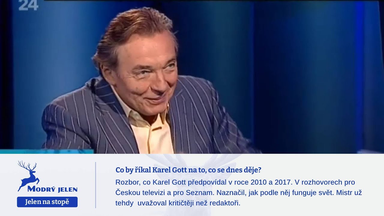 Co by říkal Karel Gott na to, co se dnes děje? - YouTube