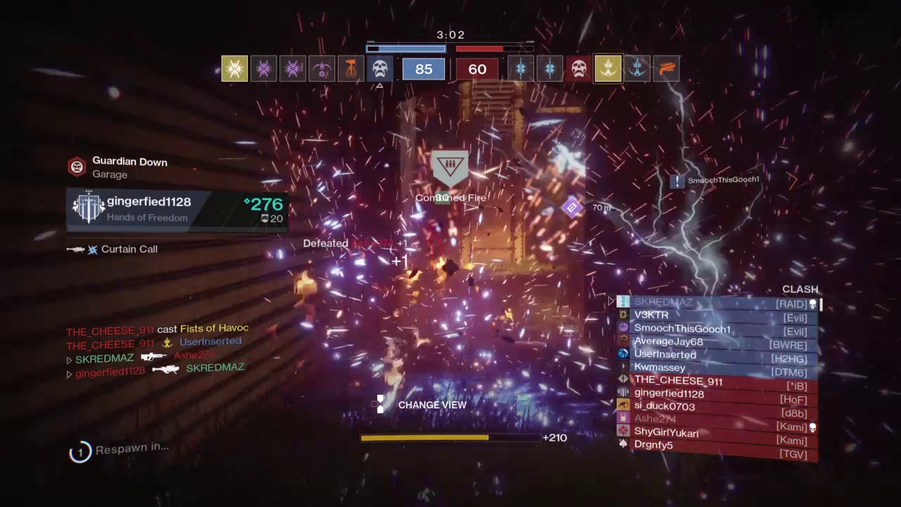 Destiny 2 super team wipe x2 - YouTube