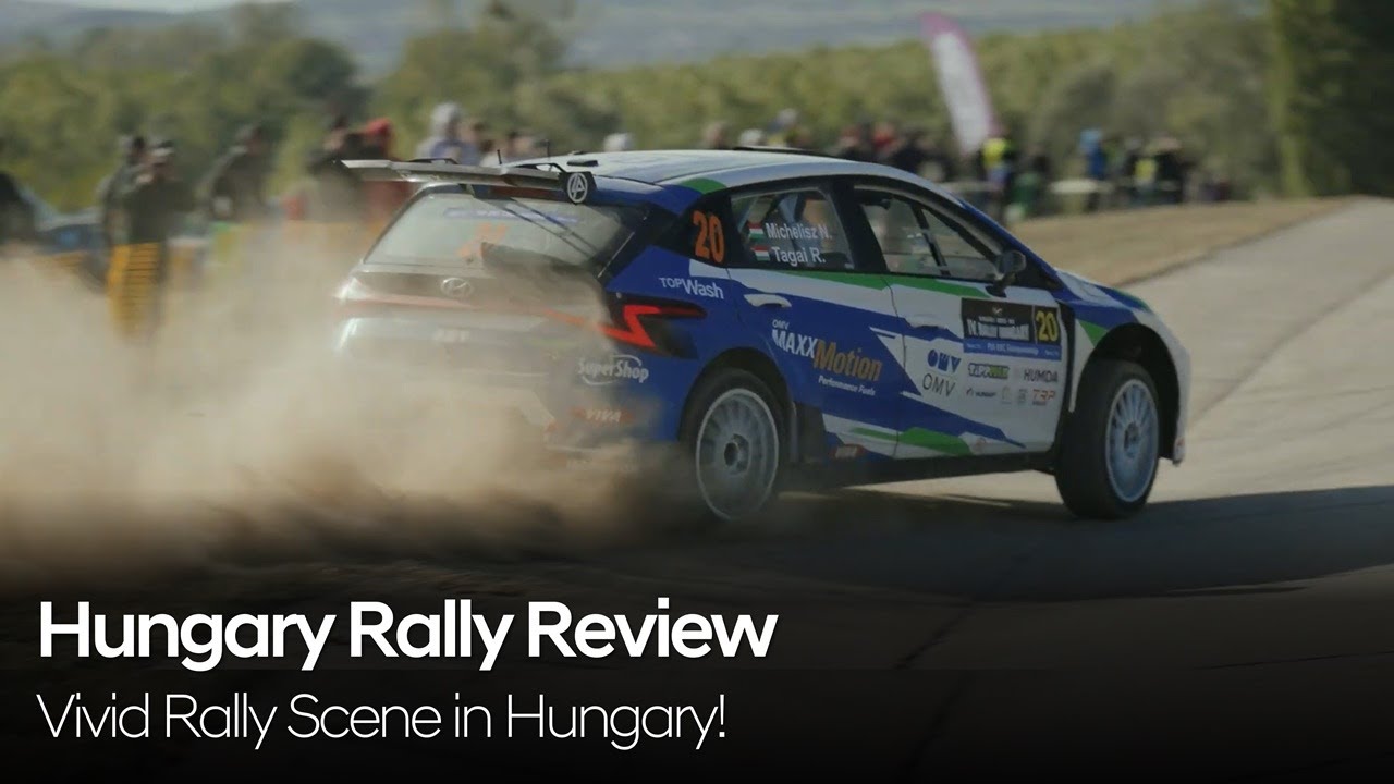 Vivid Rally Scene in Hungary! Hungary Rally Review I Hyundai Motorsport ...