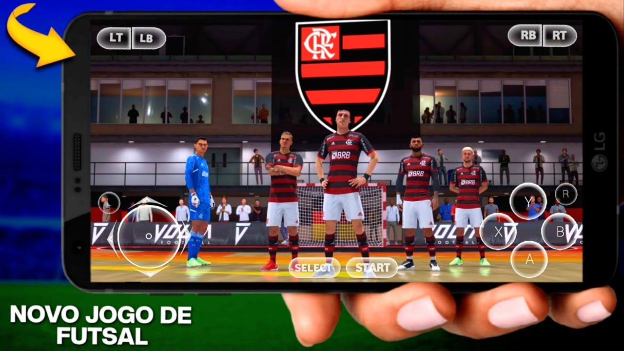 PERFEITO! ESTE JOGO DE FUTSAL MOBILE É O MELHOR QUE JA VI TEM ATE TIMES ...