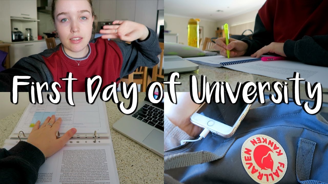 FIRST DAY OF UNIVERSITY 2018! // VLOG - YouTube