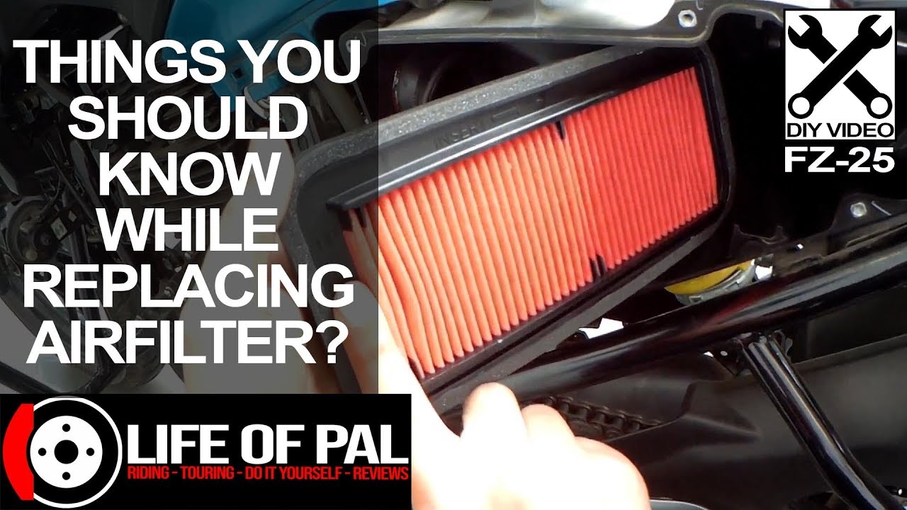Air Filter Replacement | FZ25 | DIY - YouTube