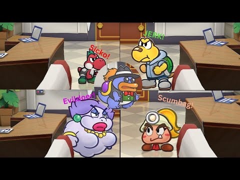 Paper Mario The Thousand Year Door - Partners reaction to Grubba - YouTube