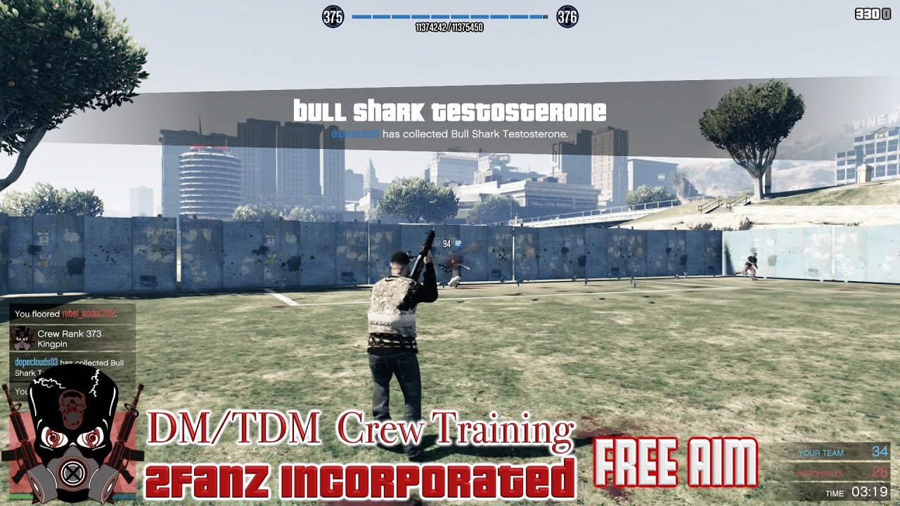 GTA 5 |PS4| DM/TDM Crew Training |FREE AIM| #2 - YouTube