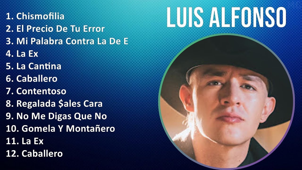 Luis Alfonso 2024 MIX Nuevas Canciones - Chismofilia, El Precio De Tu ...