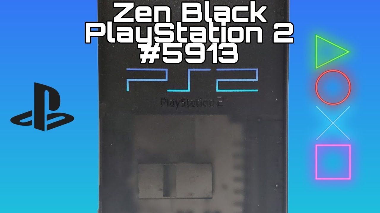 Demo - Zen Black PlayStation 2 | The Retro Hero - YouTube