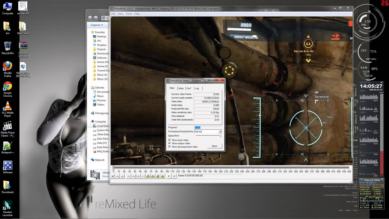 Tutorial - VirtualDUB Compression - YouTube