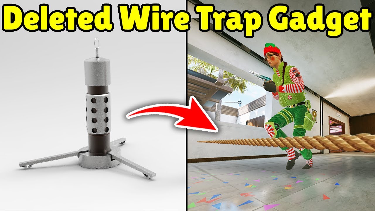 DELETED *Wire Flash Trap* Gadget! | Sledge HUGE Downgrade! - Rainbow Six Siege - YouTube