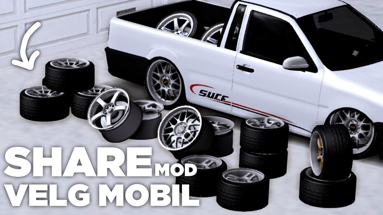SHARE MOD VELG MOBIL GTA SAMP/OFFLINE SUPPORT ANDROID DAN PC - YouTube