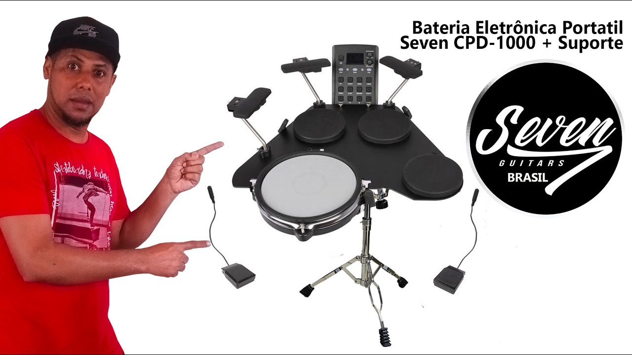 #1 Tutorial - Bateria Eletrônica CPD-1000 - YouTube