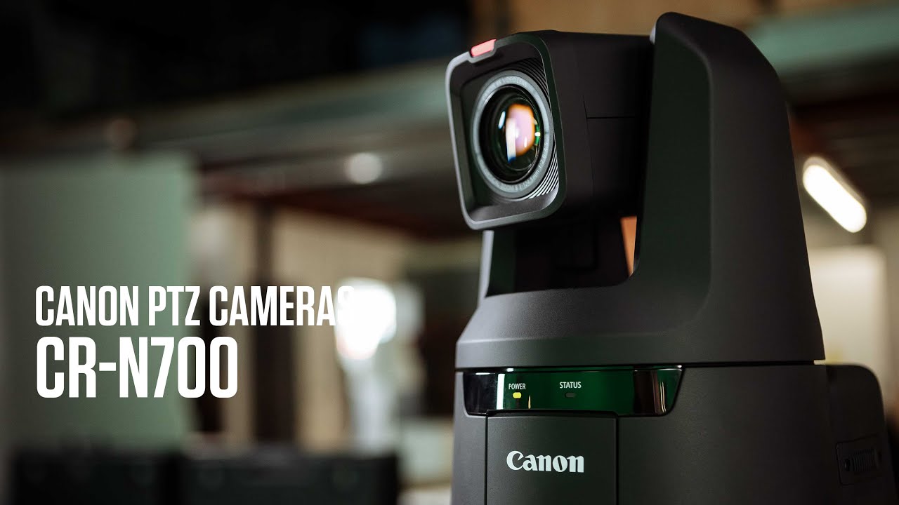 The new Canon CR-N700 - Introducing the new professional 4K PTZ ...