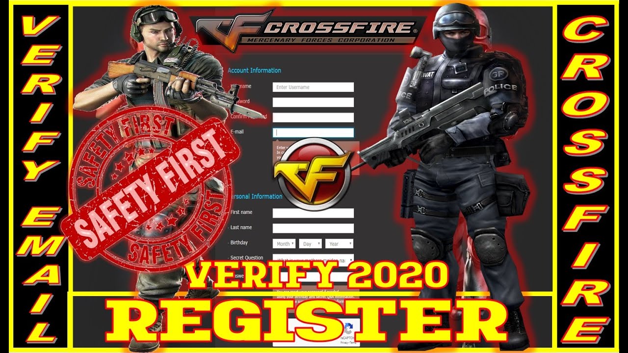 Register Crossfire NO HACK How To Register Crossfire Account - YouTube