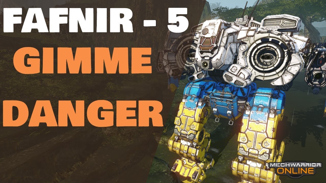 MWO - Holy Cow! A Monster Of Mechs. The Fafnir 5 - YouTube