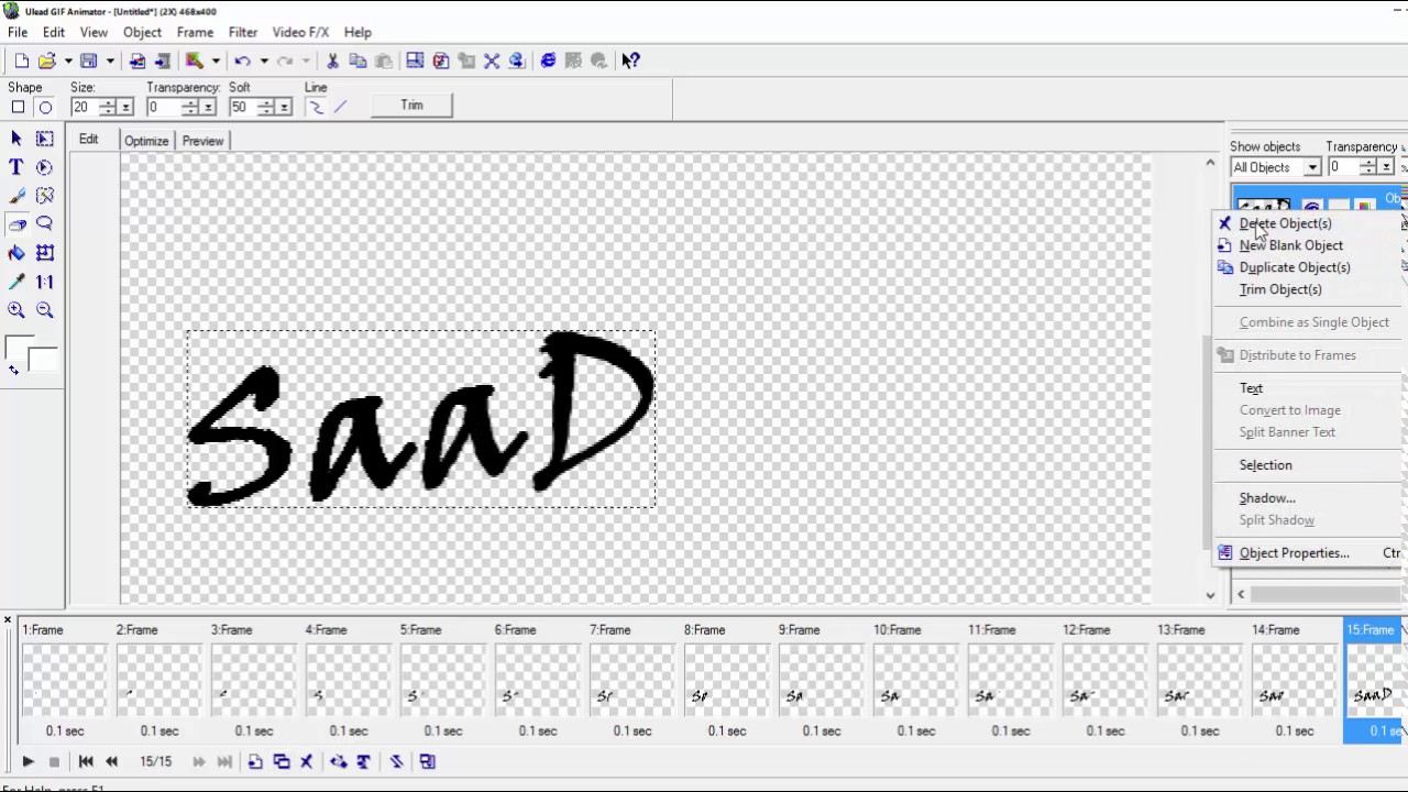 Ulead gif animator tutorial - By SaaD - YouTube - YouTube