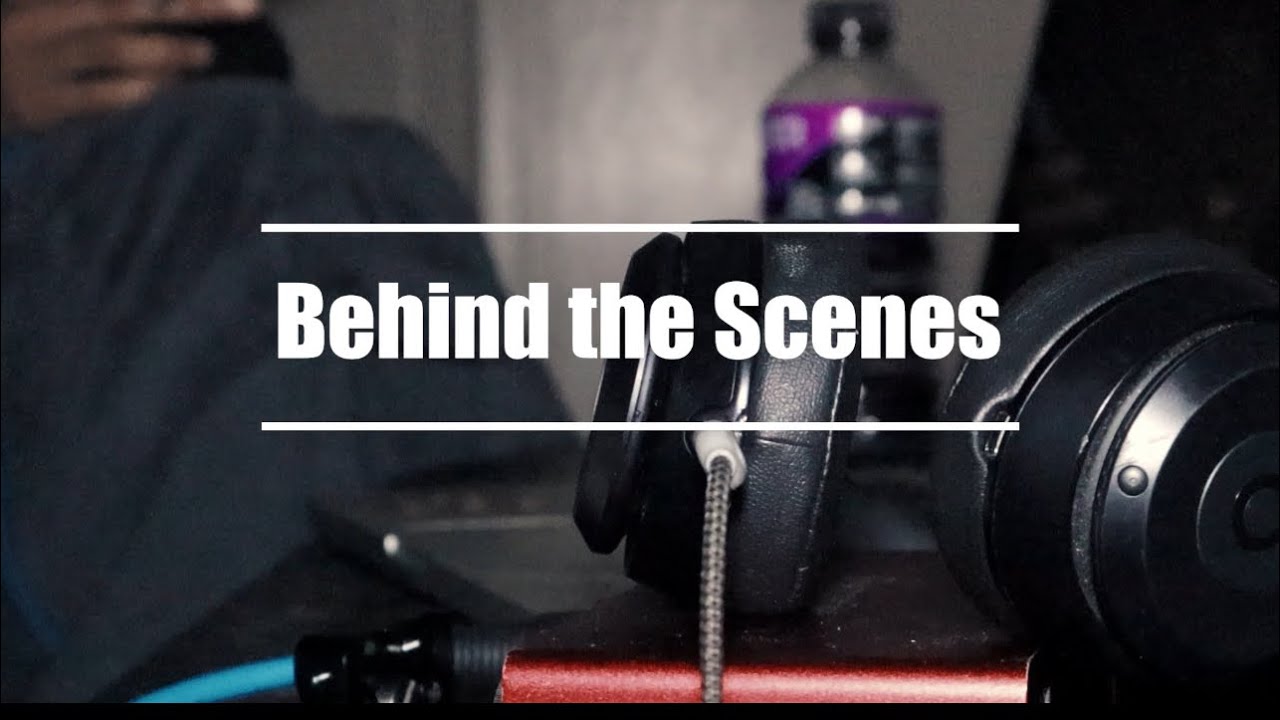 Behind