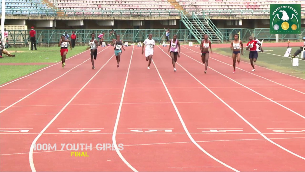 Top Sprinter 2016 100m Youth Girls Final - YouTube