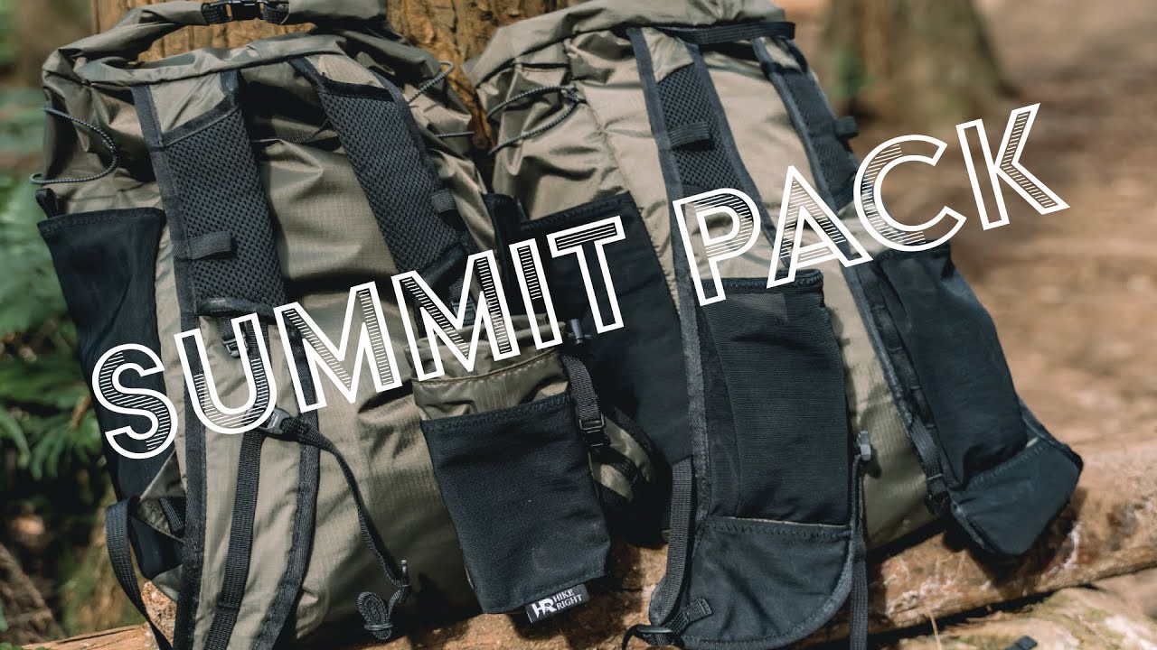 Summit Pack- the lightest full featured packable backpack - YouTube