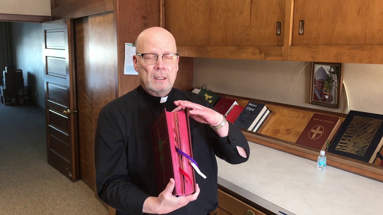 Fr Steve’s Catholic Schools Week Sacristy and Church Tour - YouTube
