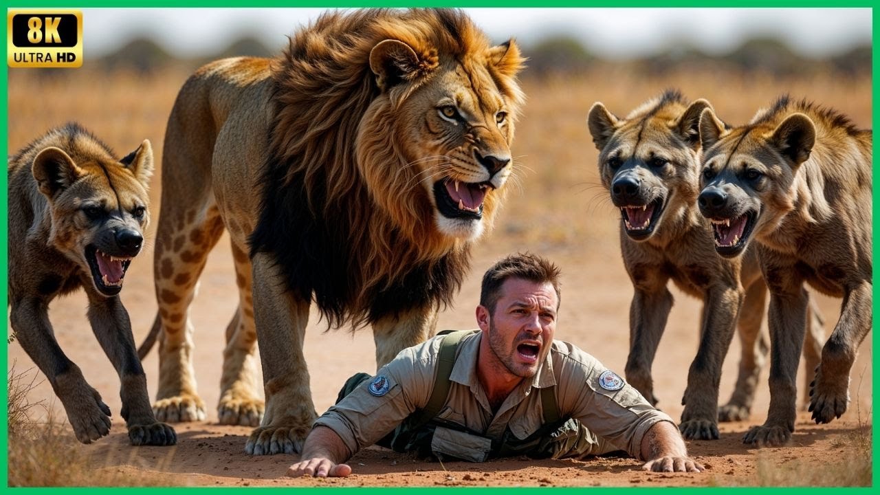 A Lion Cub Trapped in a Hunter’s Snare| Years Later, It Saved Its ...