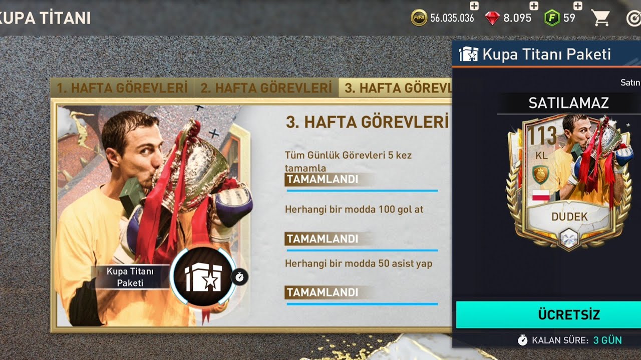 HOW TO COMPLETE THE FIFA MOBILE CUP TITAN WEEK 3 QUESTS ? / WE GOT +113 ...