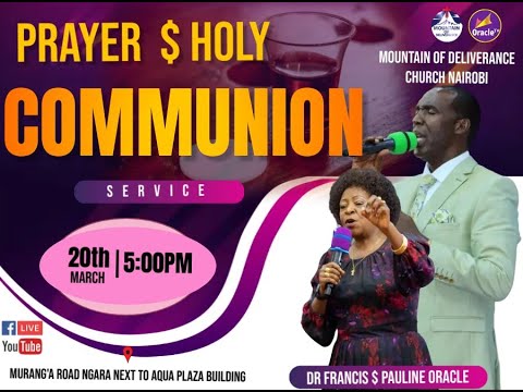 MYSTERY OF TITHING || PRAYER AND HOLY COMMUNION SERVICE || DR. ORACLE ...