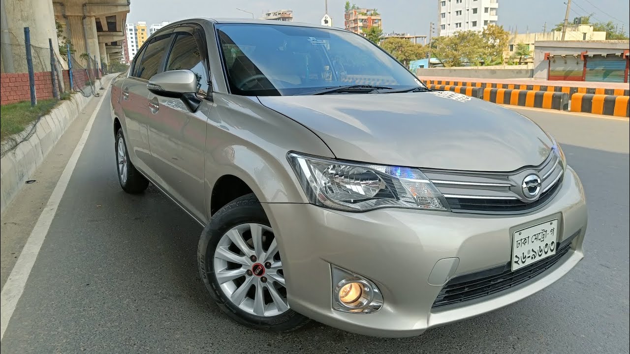 Toyota Axio Model 2013 Fresh বছর সেরা আকর্ষণীয় মূল্যে বাংলাদেশের জাতীয় গাড়ি Contact ...