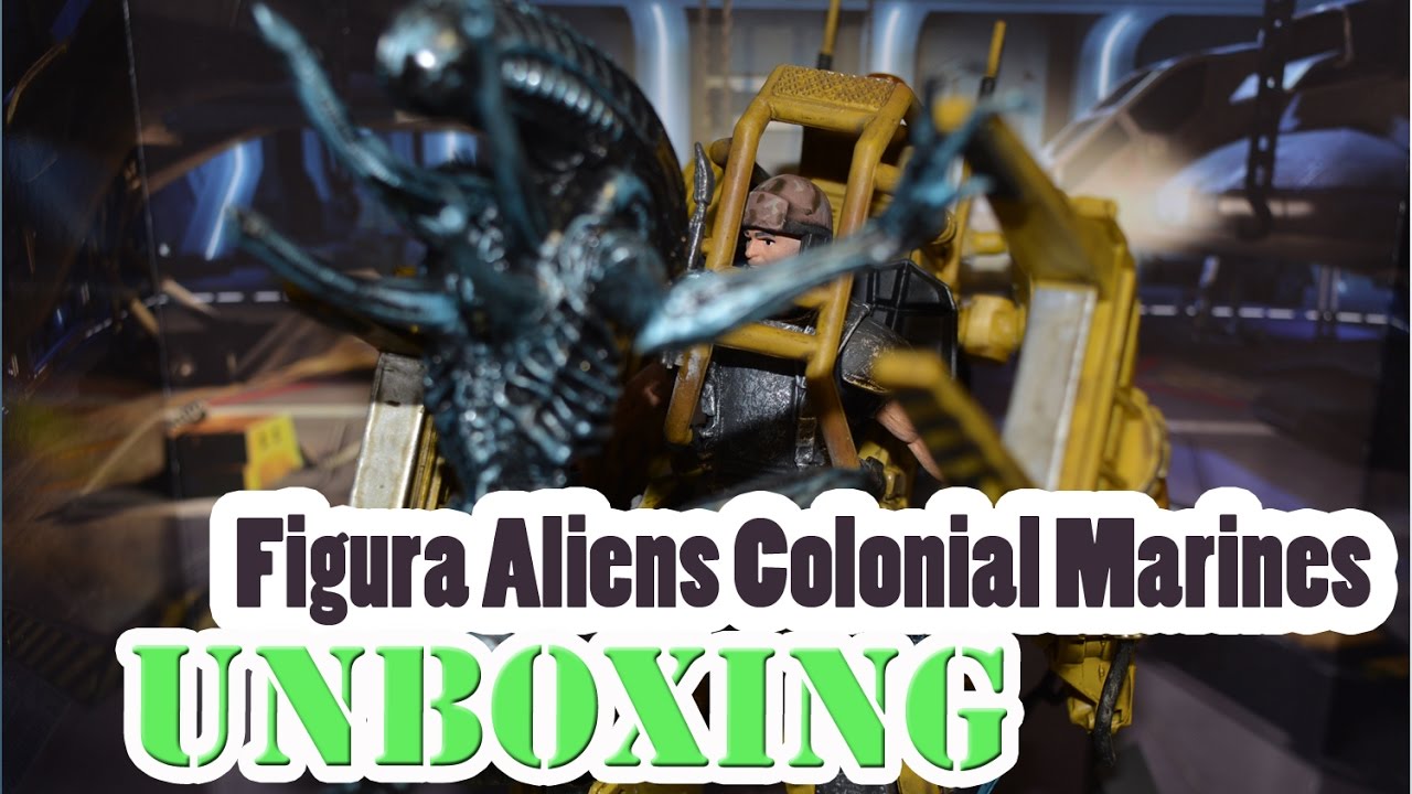 Unboxing: Figura Aliens Colonial Marines - YouTube