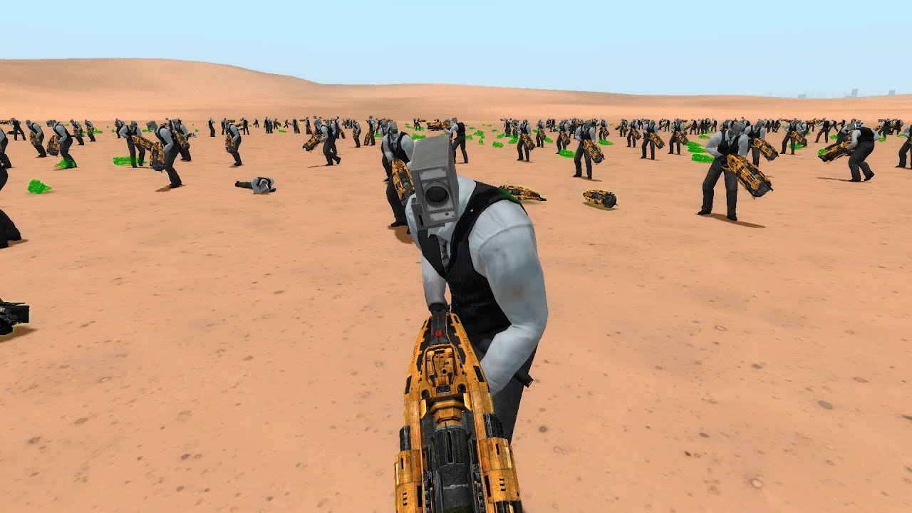 NEW CAMERAMAN ARMY VS POPPY PLAY TIME In Garry's Mod! - YouTube