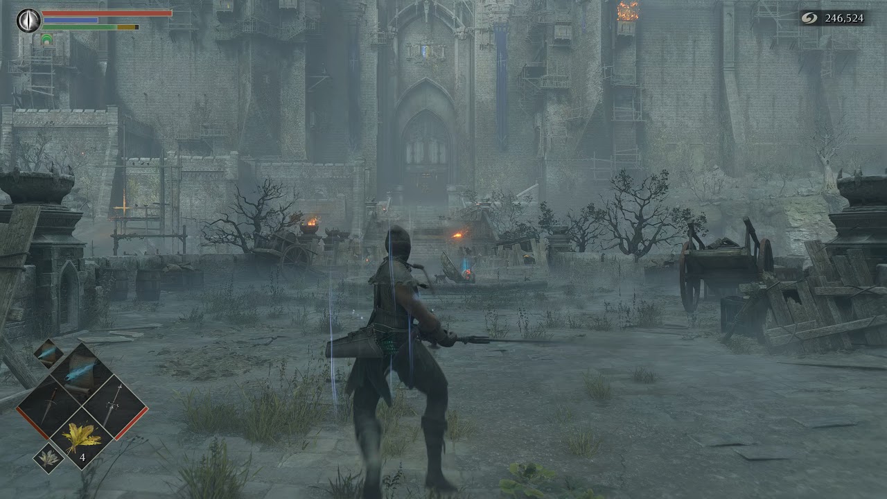 Demon's Souls PS5: Penetrating Sword moveset. Parry/riposte, backstab ...