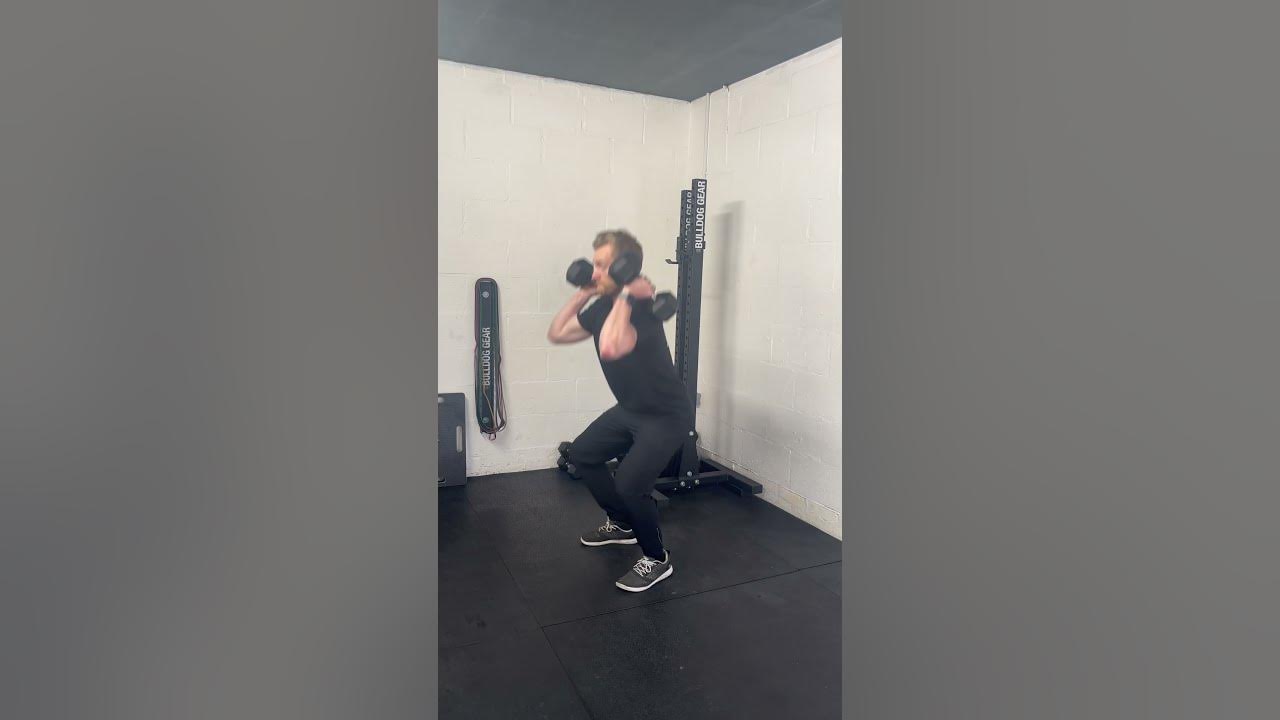 Double DB Front Squat - Movement Demo - YouTube