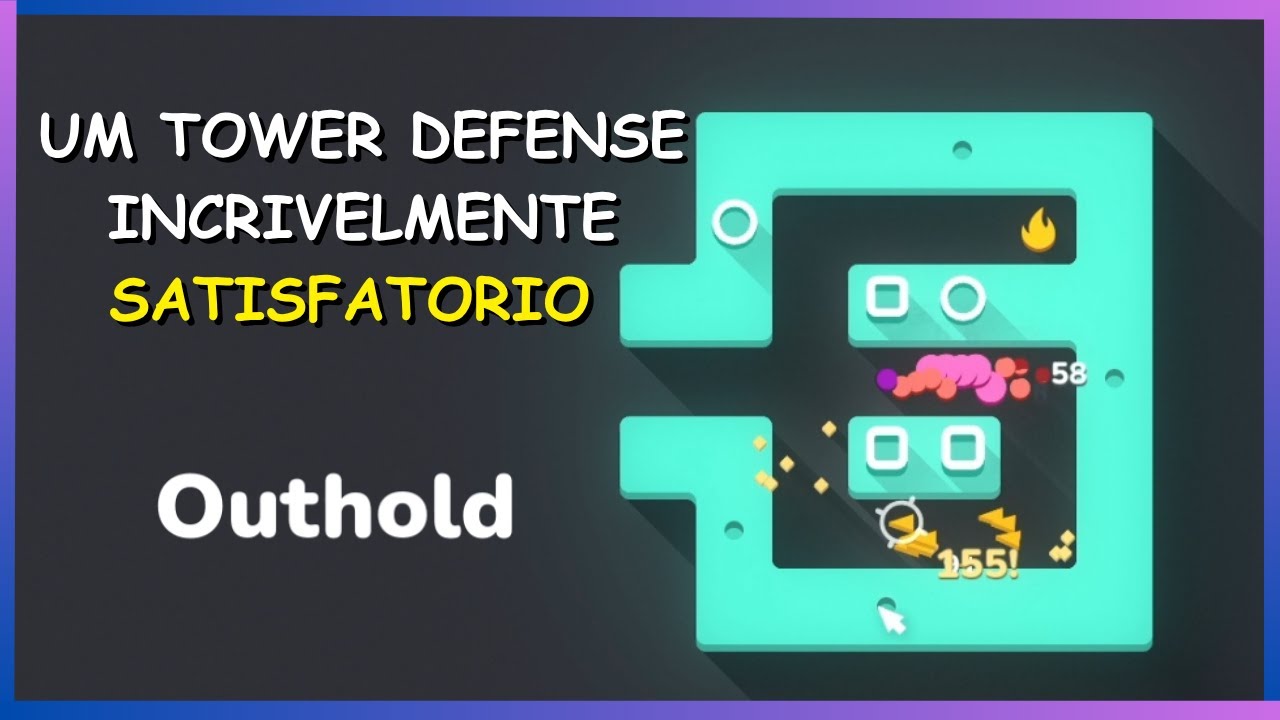Novo TOWER DEFENSE incremental e minimalista | OUTHOLD DEMO - YouTube