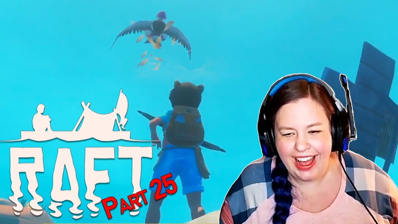 Man Vs. Bird - Raft playthrough - part 25 - YouTube