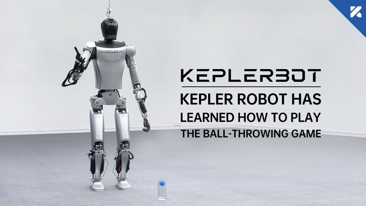 Kepler robot has learned how to play the ball-throwing game! - YouTube
