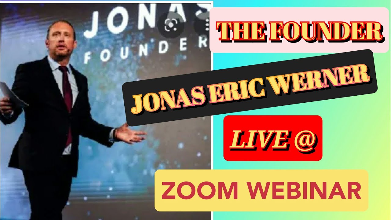 MEET OUR FOUNDER JONAS ERIC WERNER NASA ZOOM NG TEAM EUROPE ...
