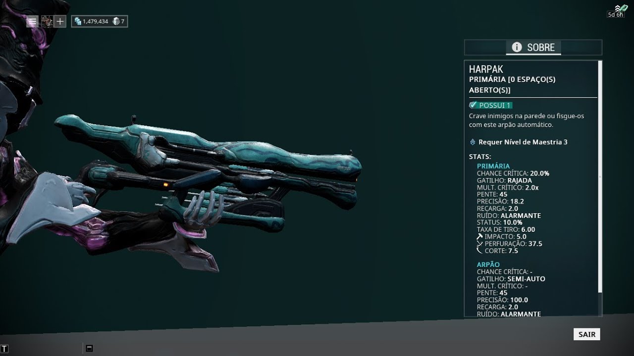 Warframe Gameplay pt-BR (HARPAK) - YouTube