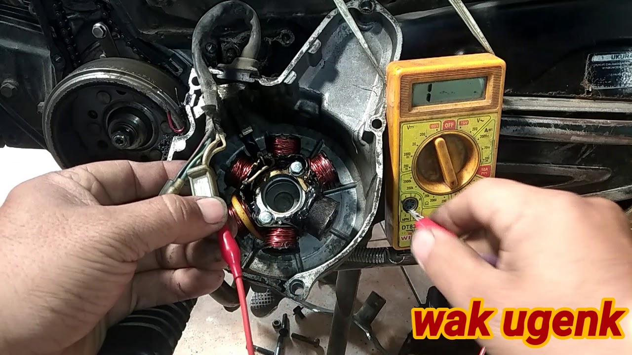 Cara cek spul honda grand - YouTube