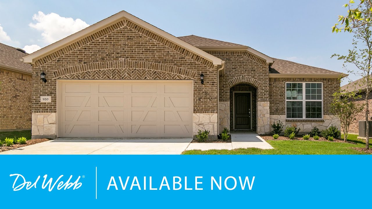 New Home Now Available in Dallas | Del Webb at Union Park | Martin Ray ...