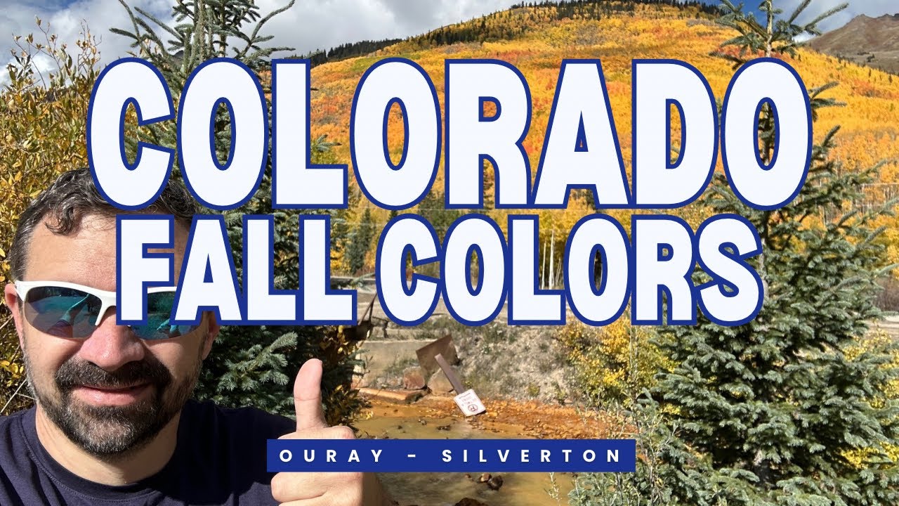 Colorado fall colors, Ouray - Silverton - YouTube