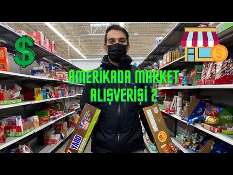 AMERIKADA MARKET ALISVERISI 2!!!DEVASA MARKET WALMART