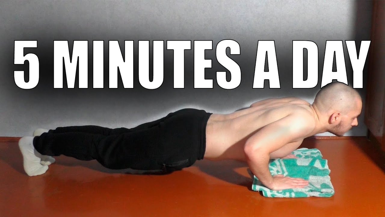 Pump up your chest in 5 minutes a day (workout at home without ...
