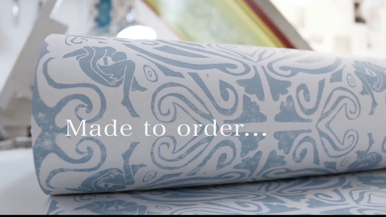 Handmade, bespoke wallpaper designs by Sarah Jane Palmer at Muriel ...