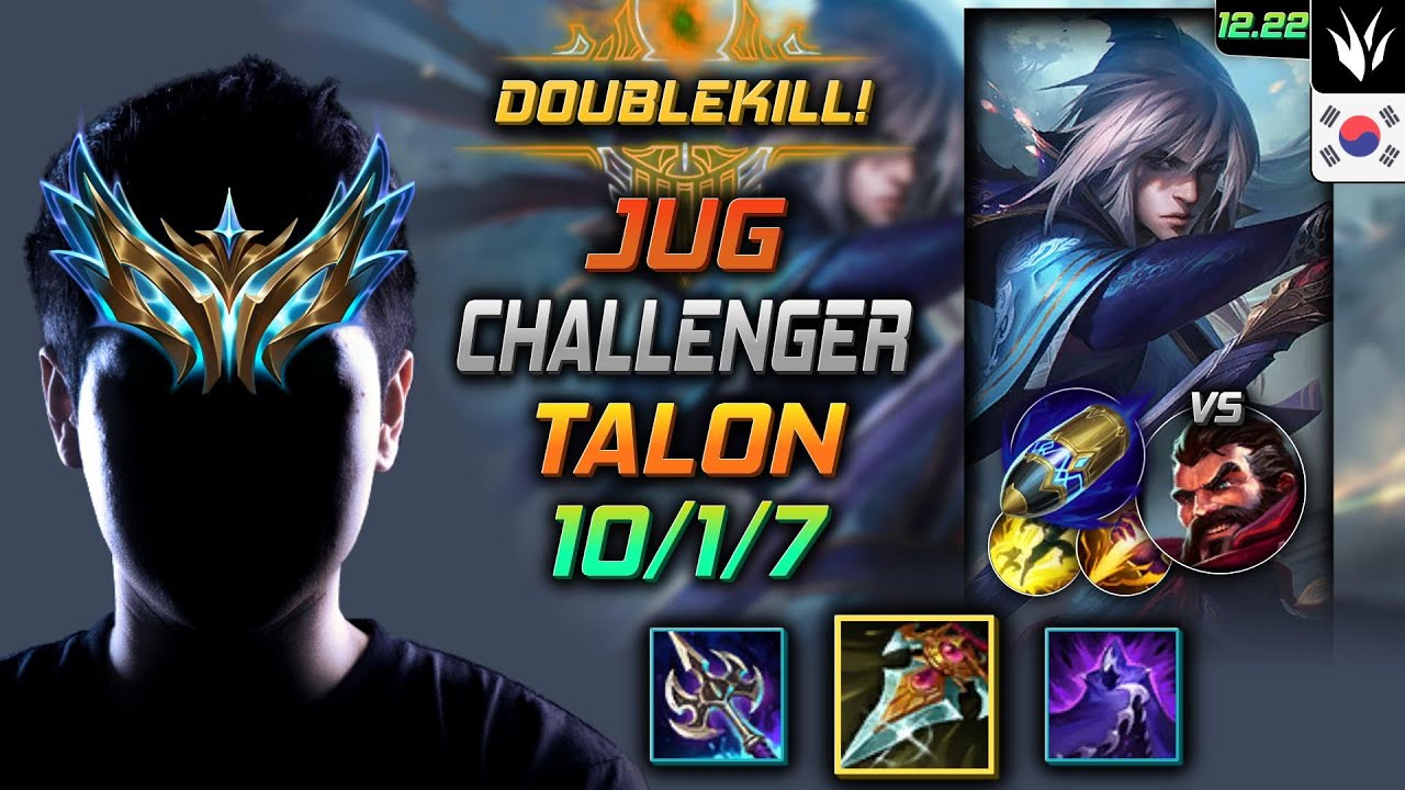 Challenger Jungle Talon Build Prowler's Claw First Strike - Talon ...