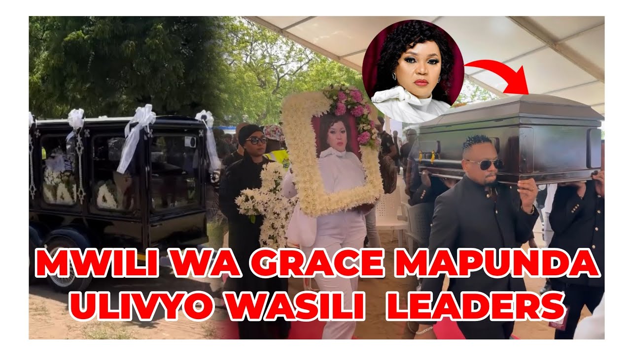 TAZAMA MWILI WA MUIGIZAJI GRACE MAPUNDA ULIVYOFIKA LEADERS KUAGWA - YouTube