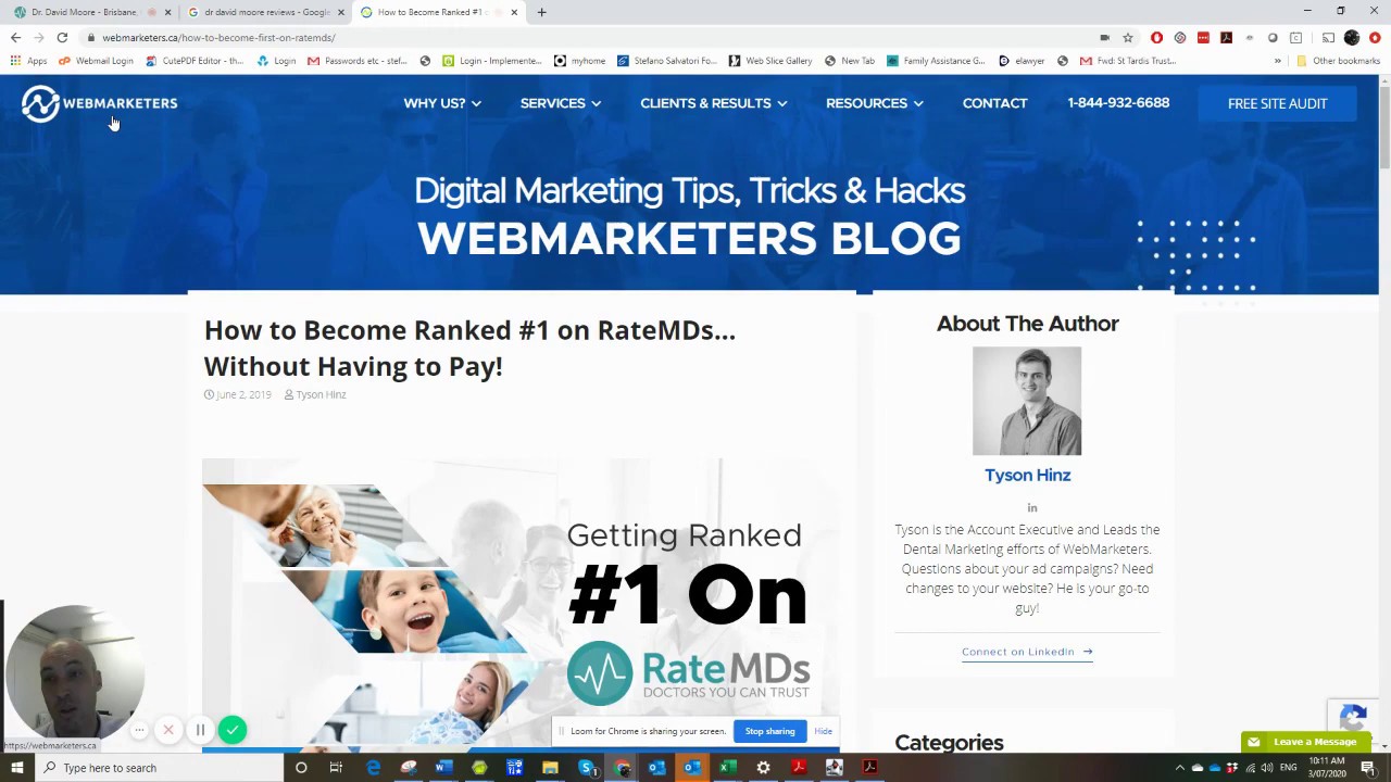 Why you need reviews and RateMD - YouTube