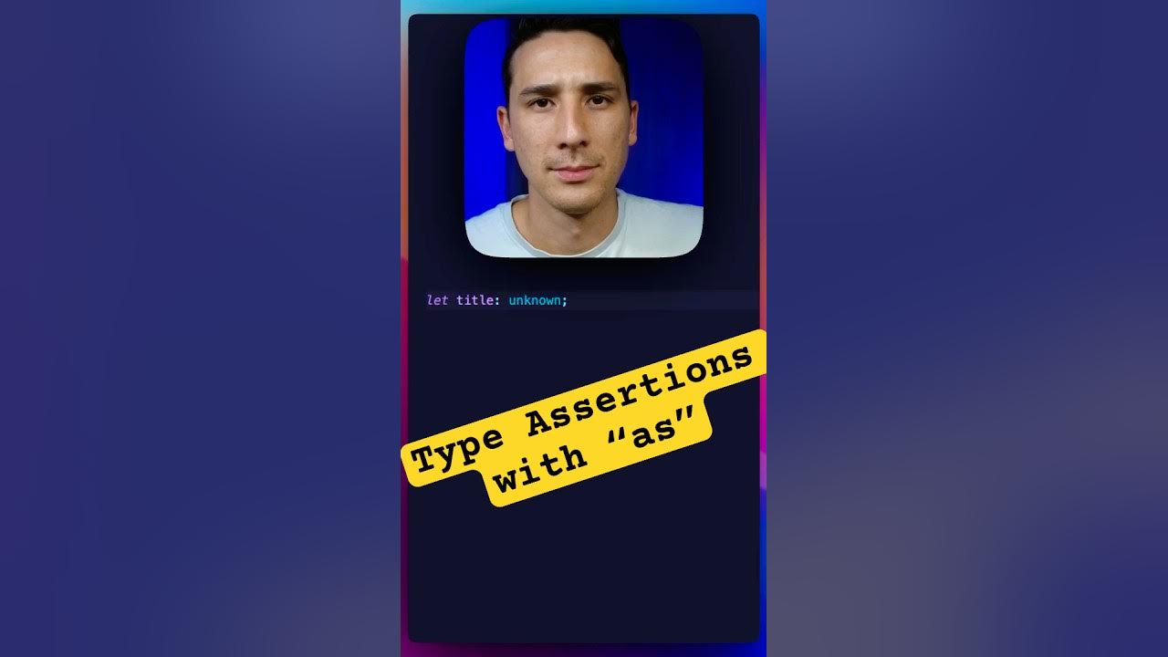 Type Assertions "as" in TypeScript #coding #programming #programming - YouTube