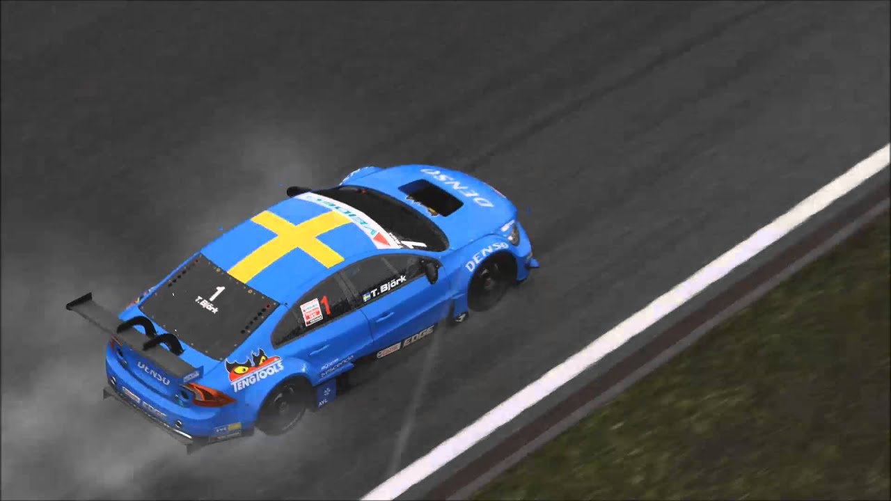 Volvo Touring Car Race in the Rain Forza 6 - YouTube