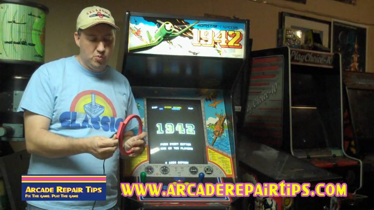 Arcade Repair Tips - Using A Degaussing Coil - YouTube