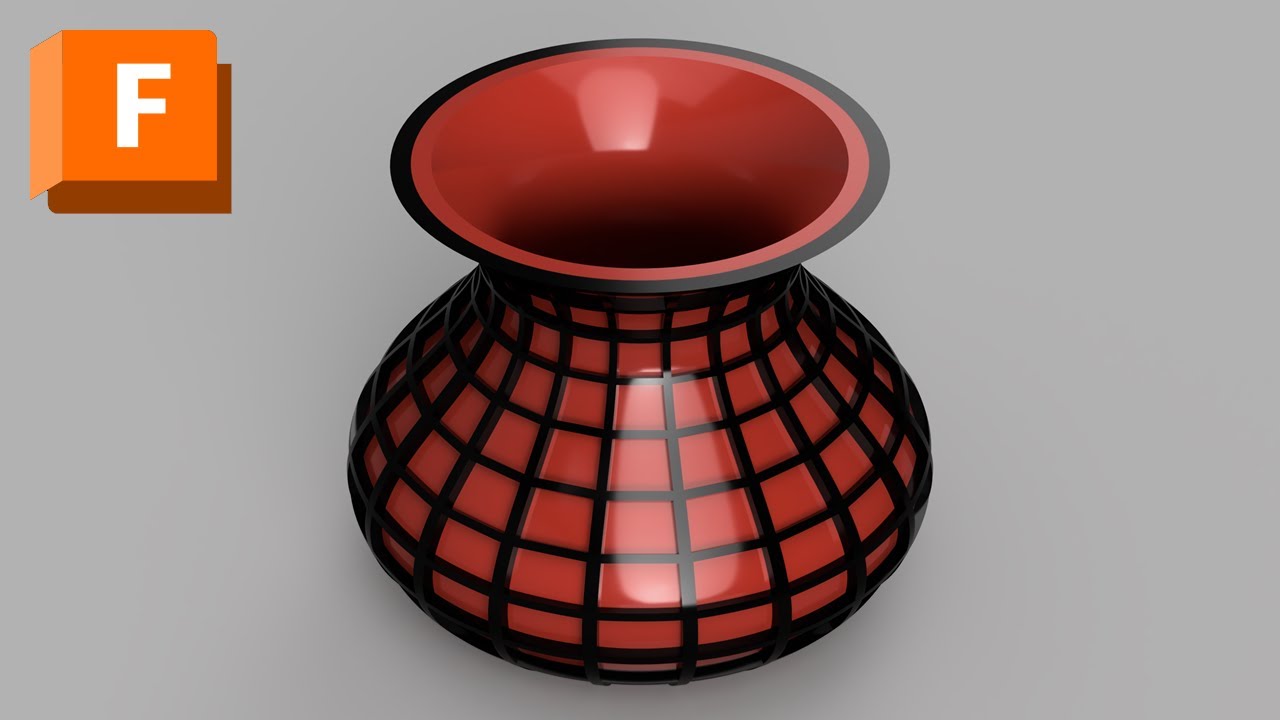 3D Voronoi Studio for Autodesk® Fusion 360™ - Voronoi Vase Tutorial 2 ...