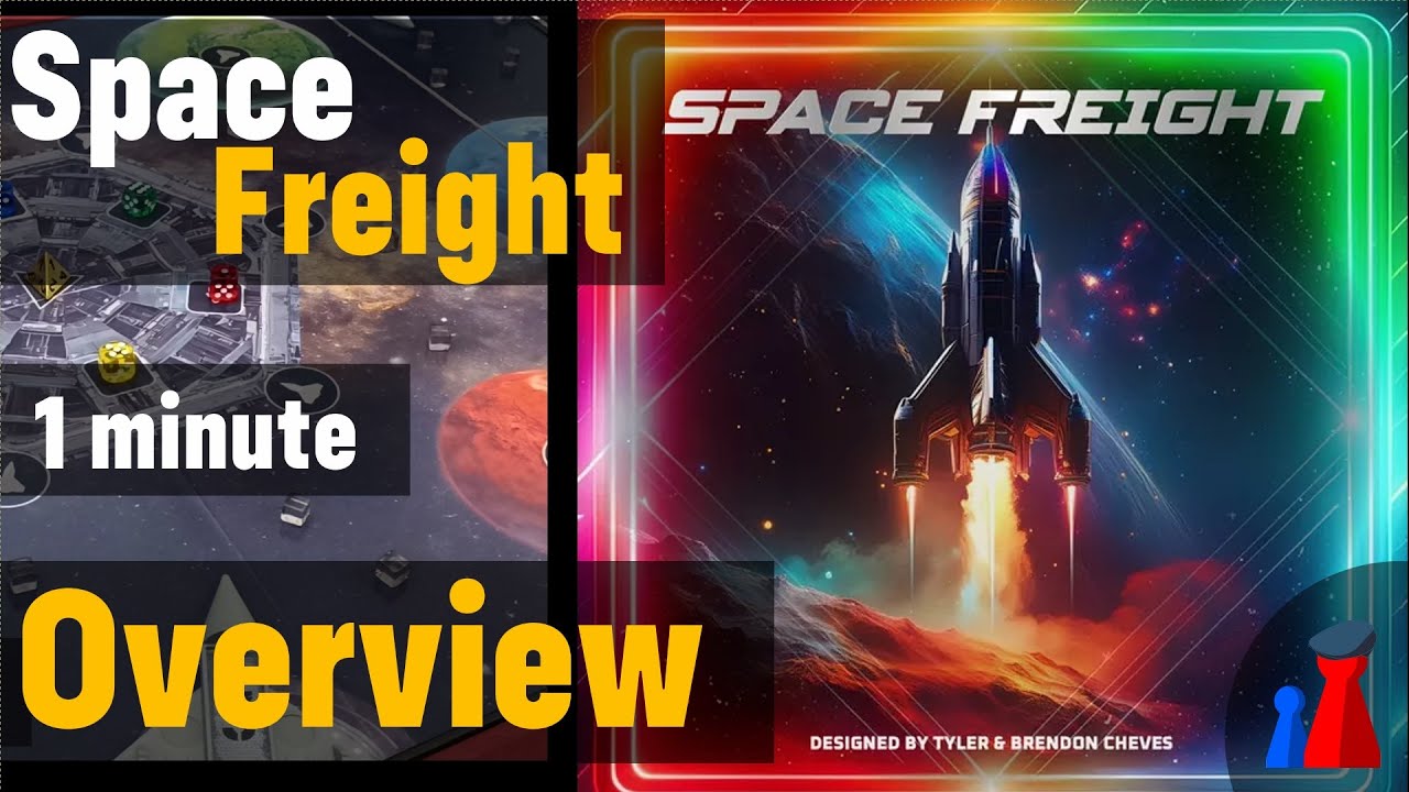 Space Freight -1 minute Overview - Peaky Boardgamer - YouTube
