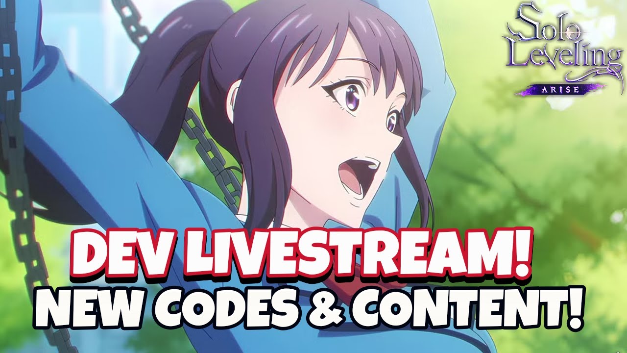 NEW DEV LIVESTREAM! JINAH, SHADOW, NEW WEAPON & MORE! CODES! [Solo Leveling: Arise] - YouTube